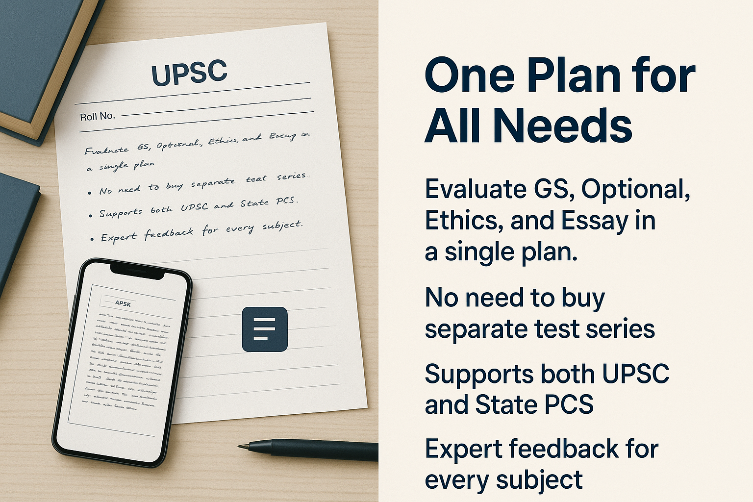Studento | UPSC Mains Answer Writing Evaluation, Mentorship & Peer Feedback